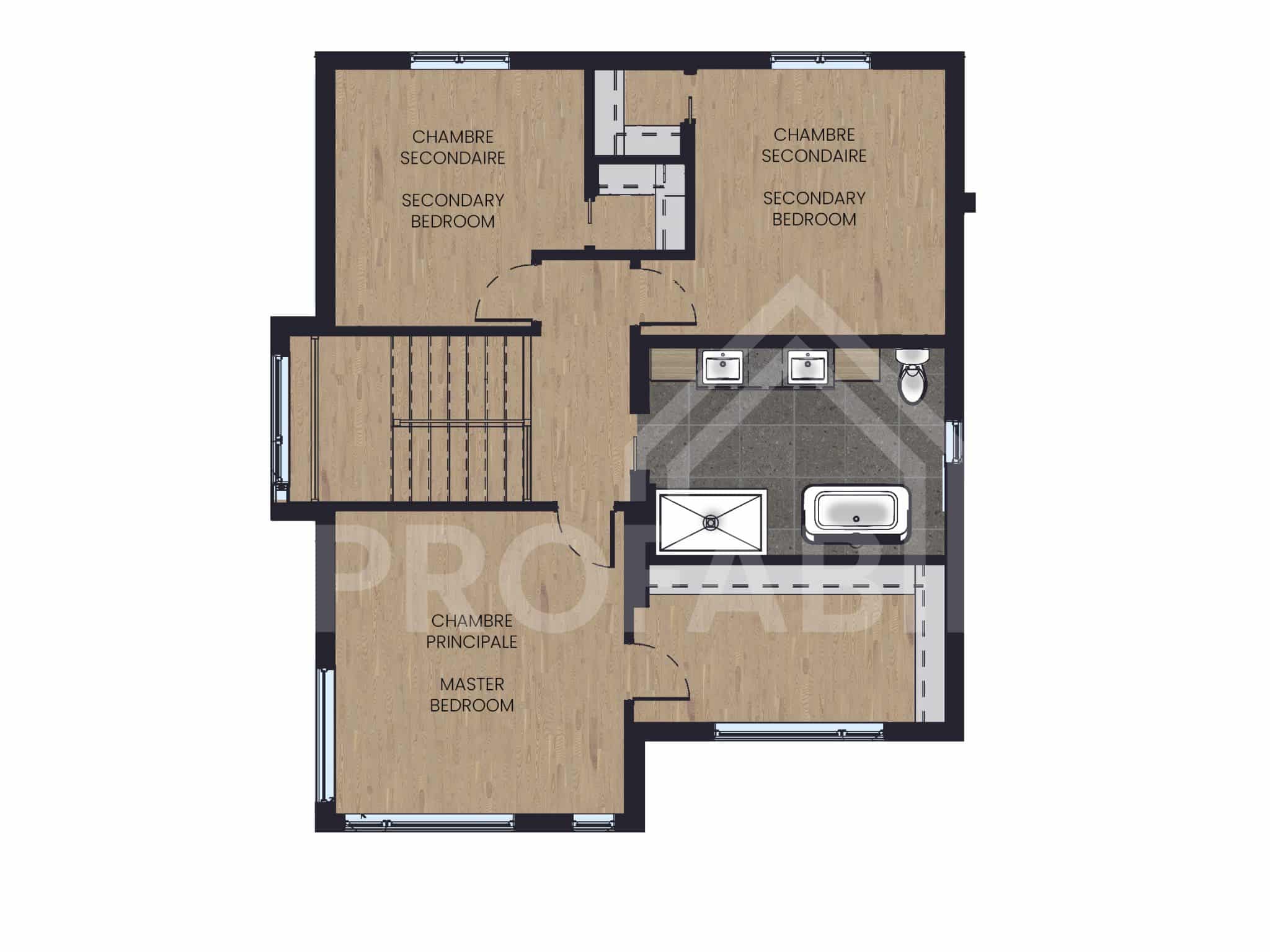 Magnifika | Contemporary modern two-storey house | ProFab