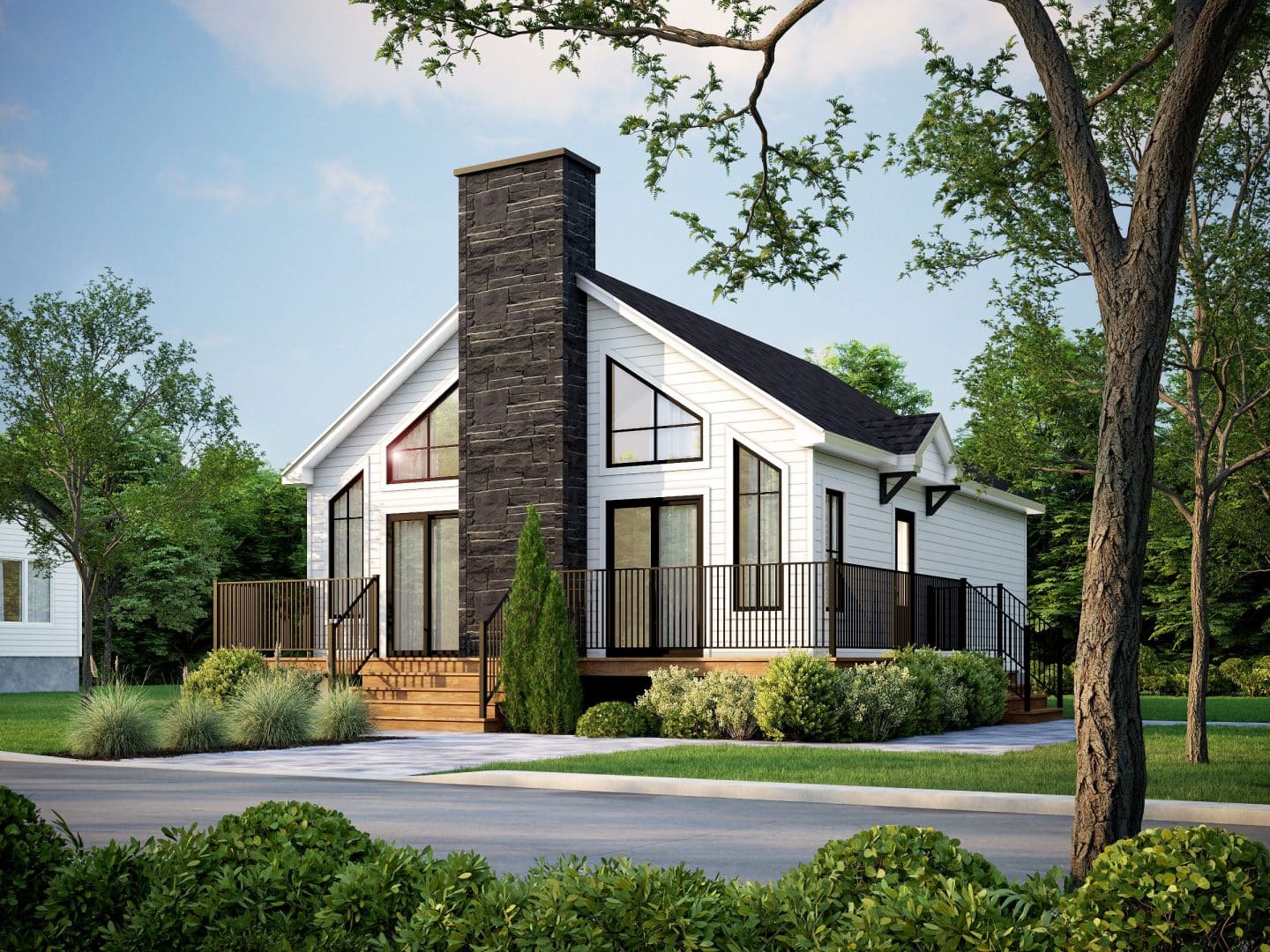 Découvrez nos maisons de style chalet | ProFab