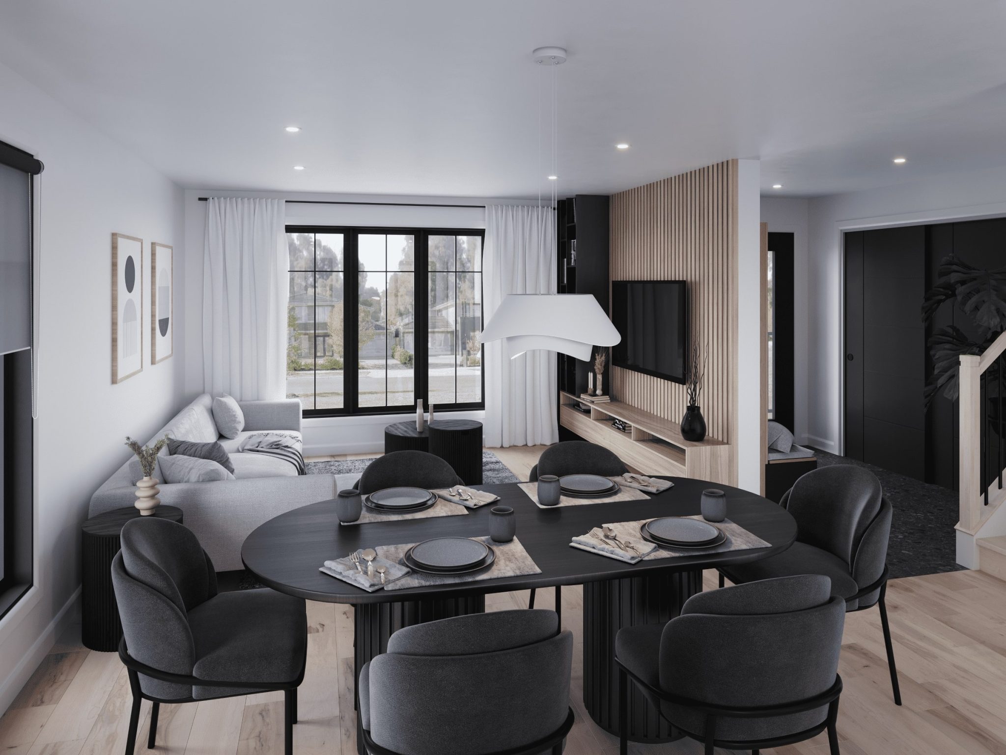 Dyade | Jumelé moderne Farmhouse | ProFab