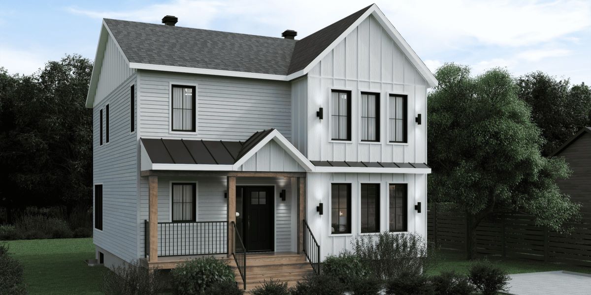 Edena | Maison Farmhouse moderne | ProFab