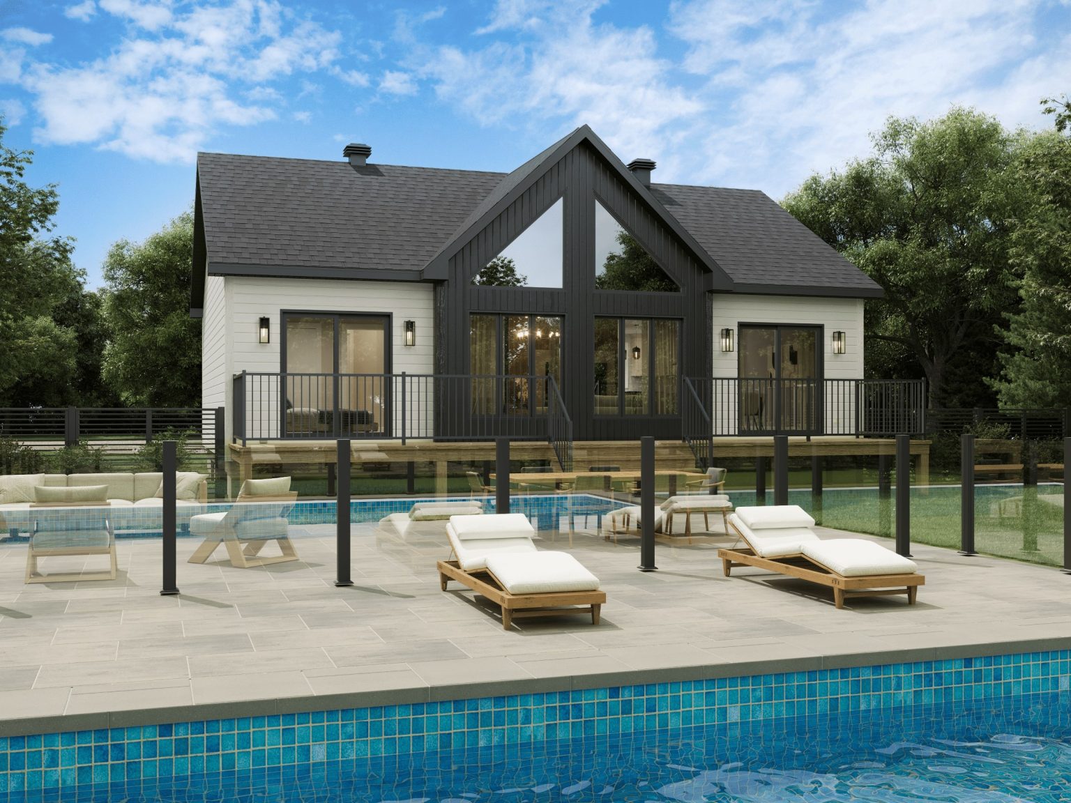 Merle | Contemporary cottage and vacation home | ProFab